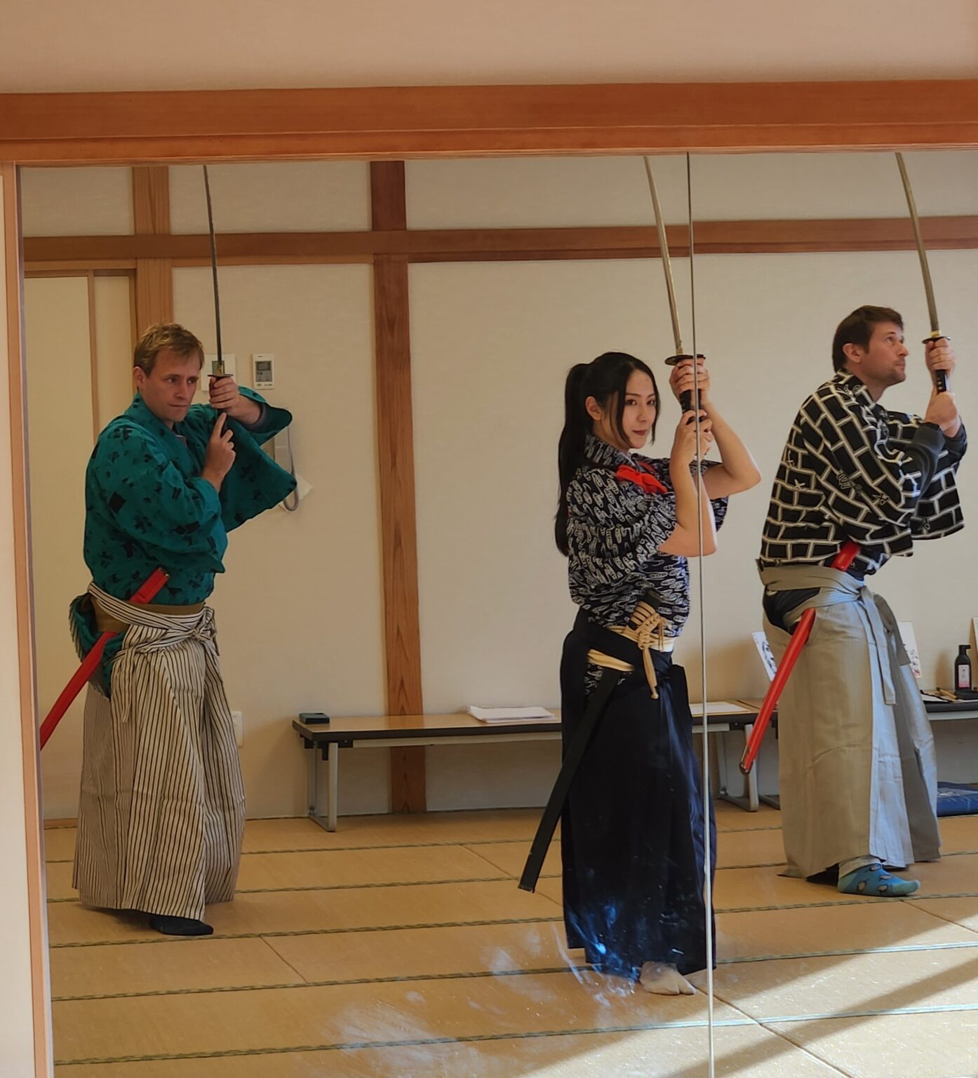 Samurai Experience in Tokyo | Sword Choreography (Tate) with Shiden-ryu